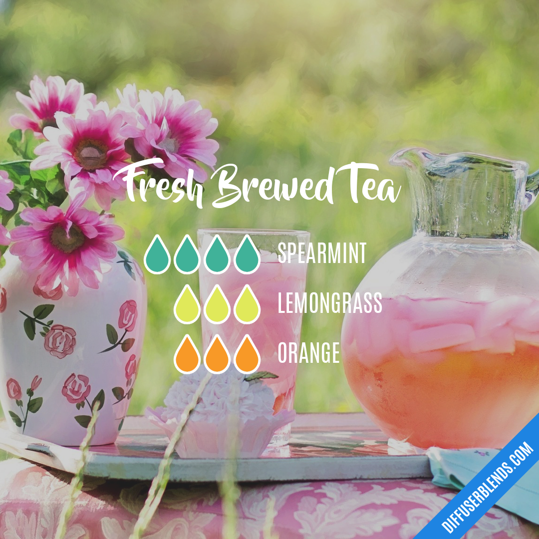 Fresh Brewed Tea | DiffuserBlends.com