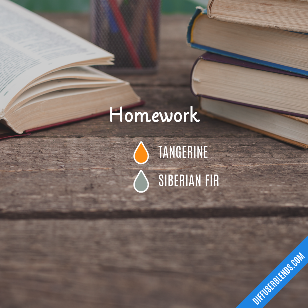 Homework | DiffuserBlends.com