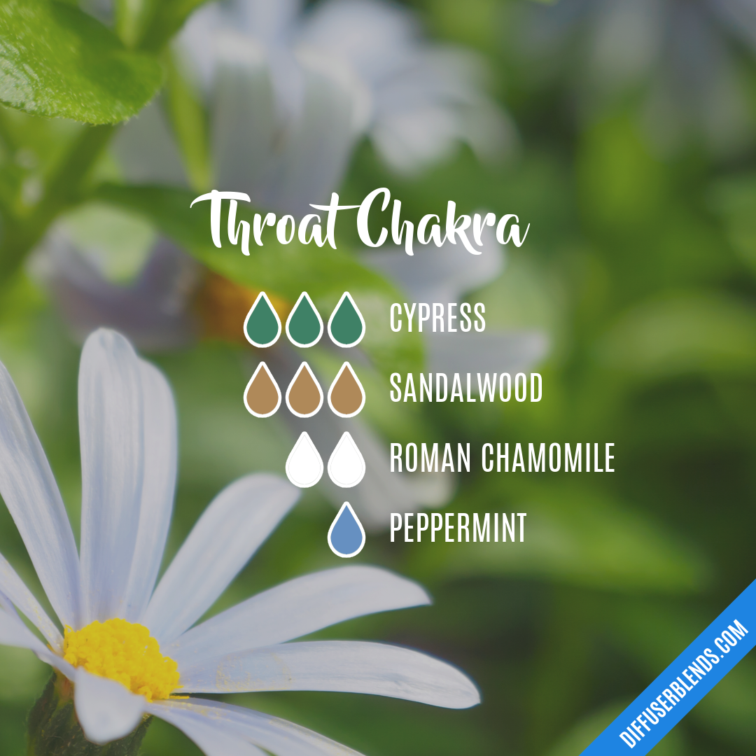 Throat Chakra | DiffuserBlends.com