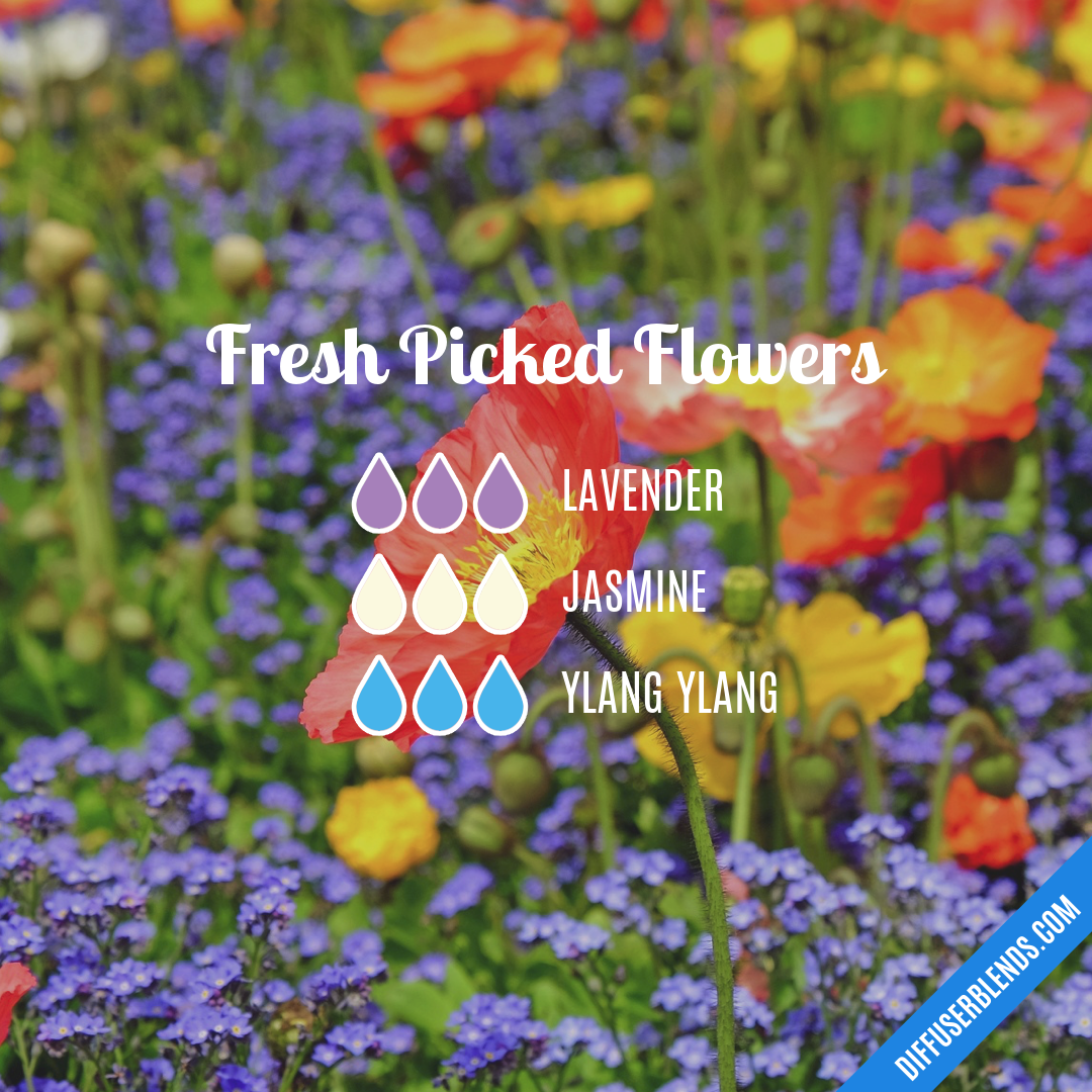 Fresh Picked Flowers | DiffuserBlends.com