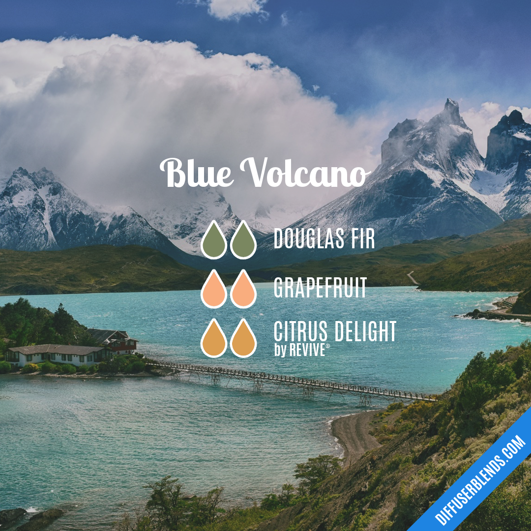 Blue Volcano | DiffuserBlends.com