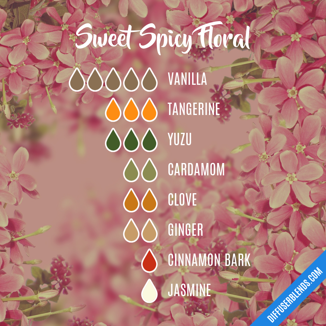Sweet Spicy Floral | DiffuserBlends.com