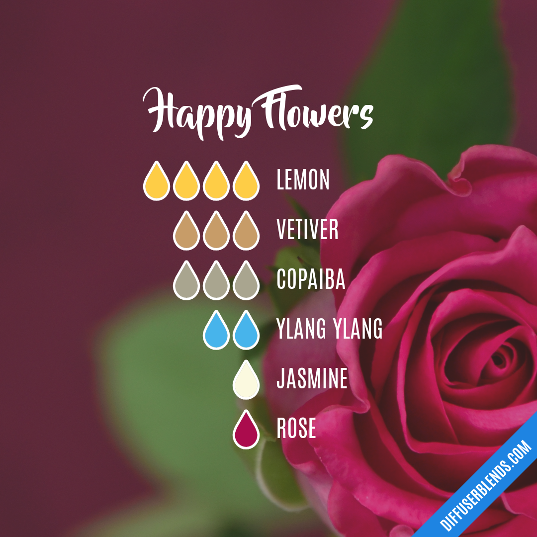Happy Flowers | DiffuserBlends.com
