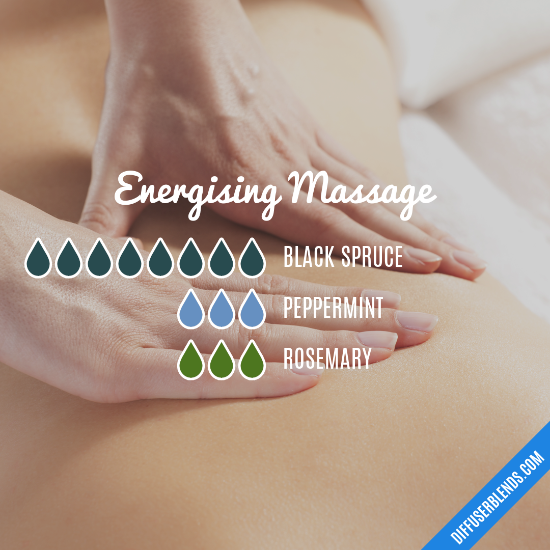 Energising Massage | DiffuserBlends.com