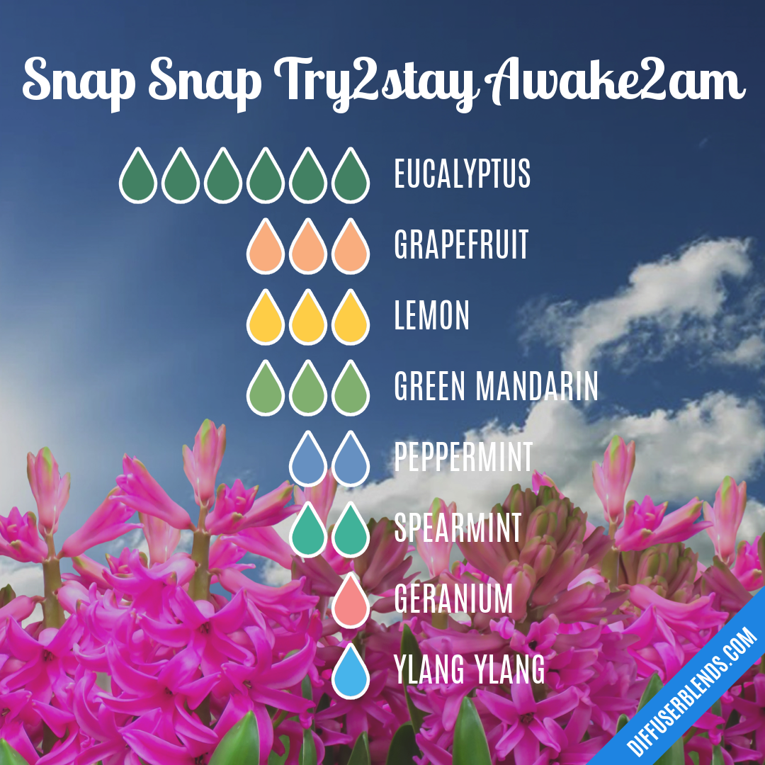 Snap Snap Try2stay Awake2am | DiffuserBlends.com