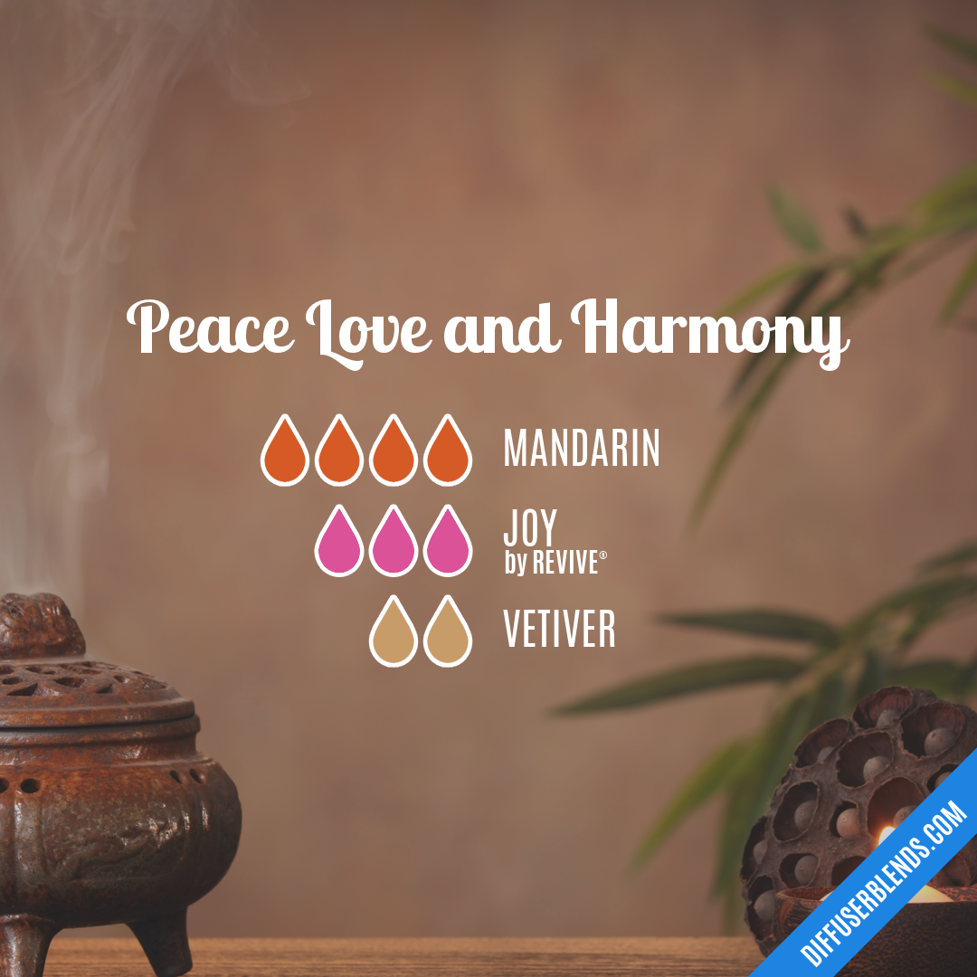 Peace Love and Harmony | DiffuserBlends.com