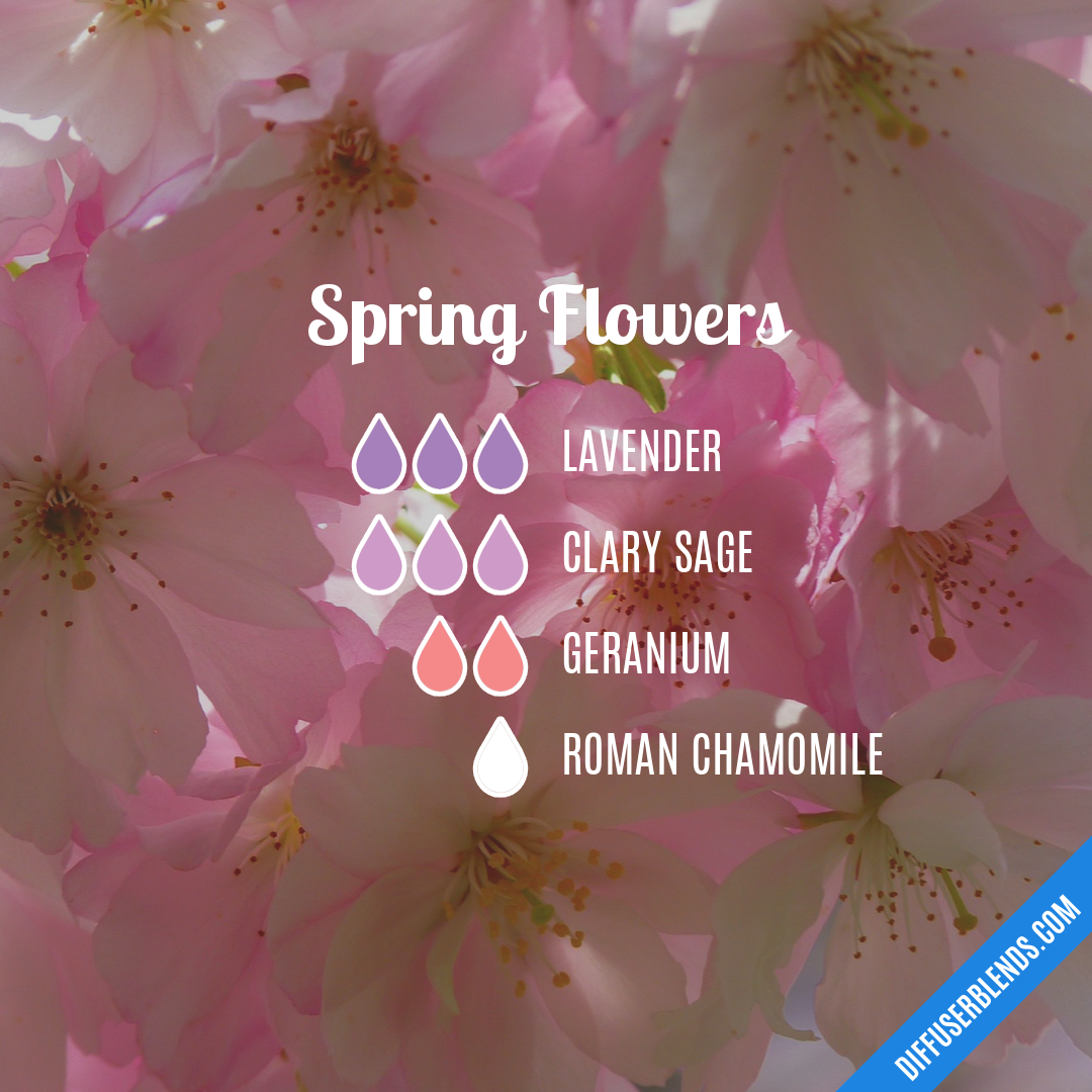 Spring Flowers | DiffuserBlends.com
