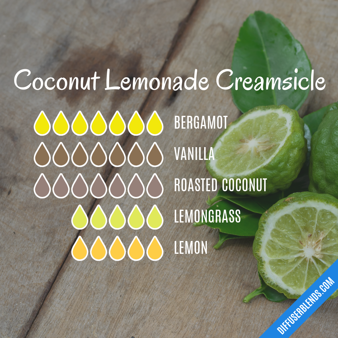Coconut Lemonade Creamsicle | DiffuserBlends.com
