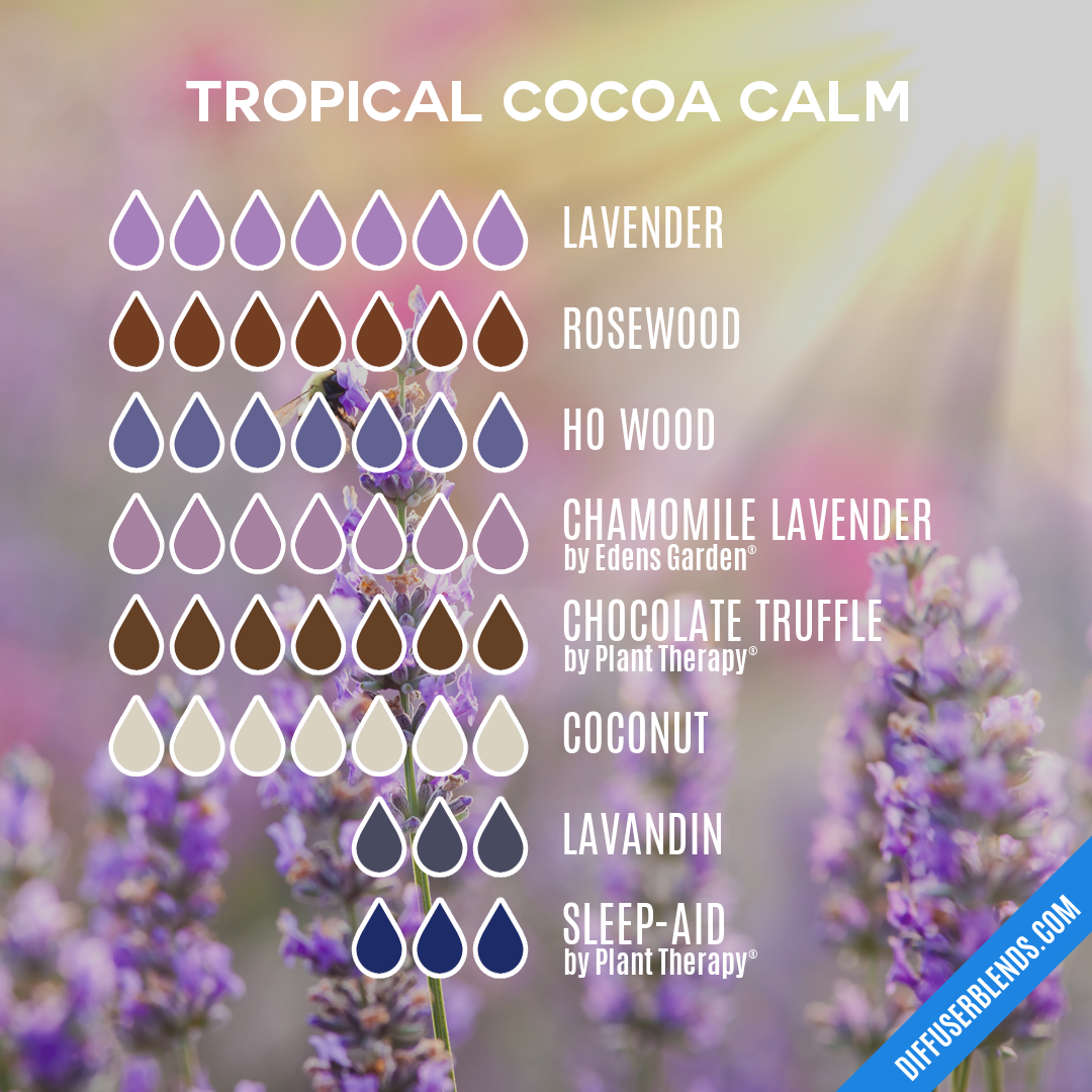 Tropical Cocoa Calm | DiffuserBlends.com