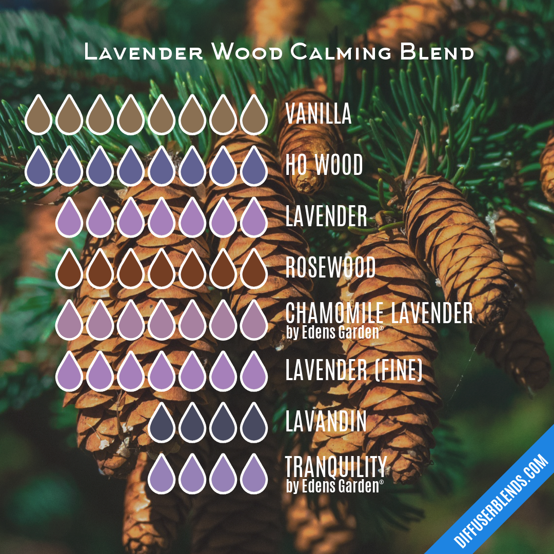 Lavender Wood Calming Blend | DiffuserBlends.com