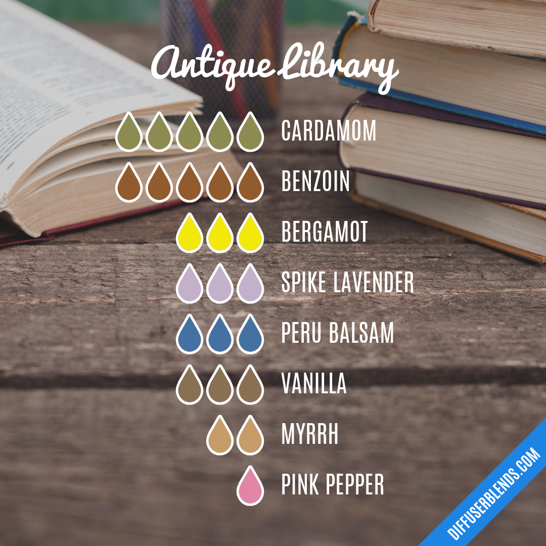 Antique Library | DiffuserBlends.com