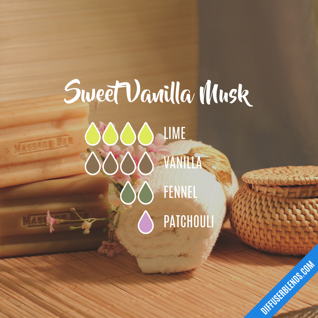Sweet Vanilla Musk | DiffuserBlends.com