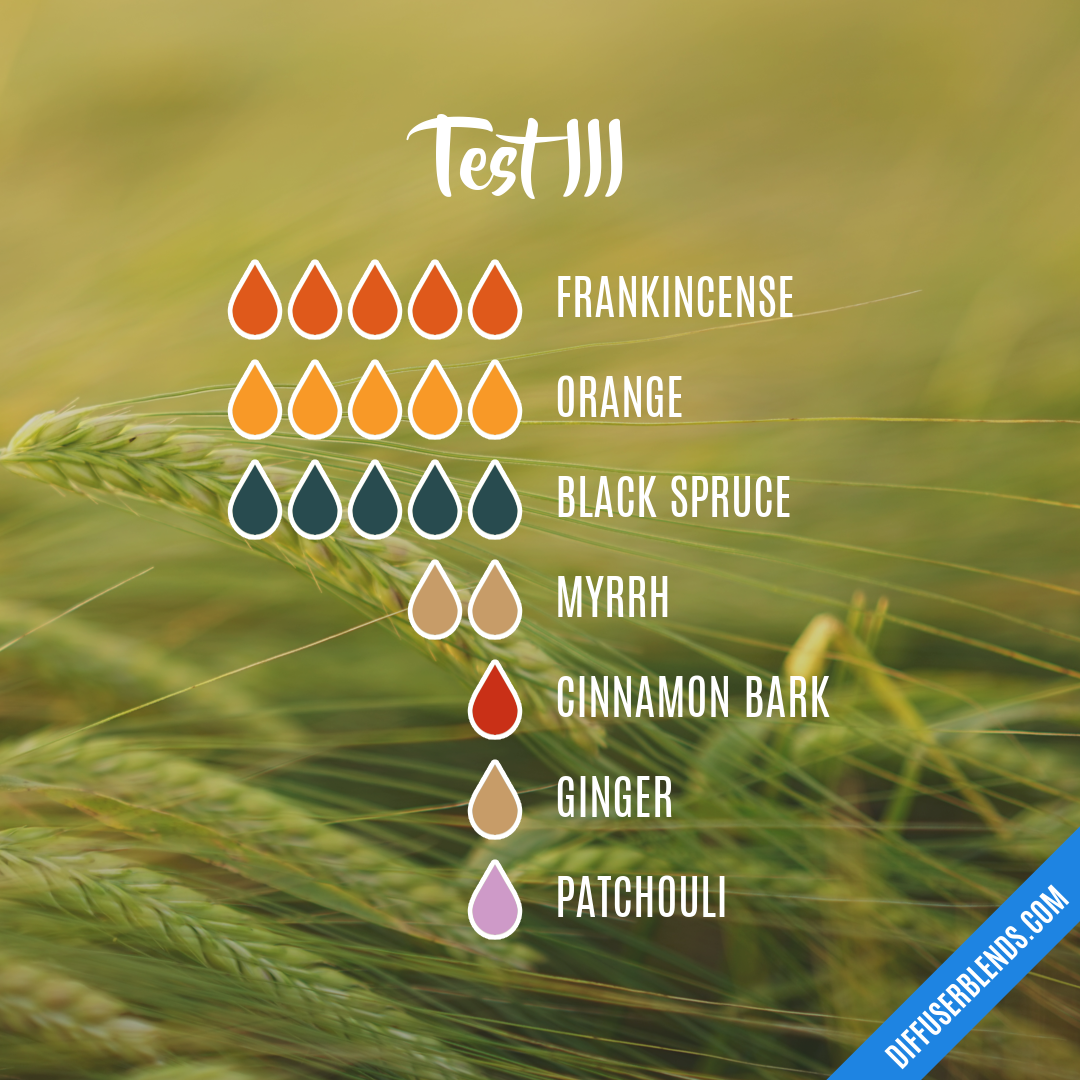 Test III | DiffuserBlends.com