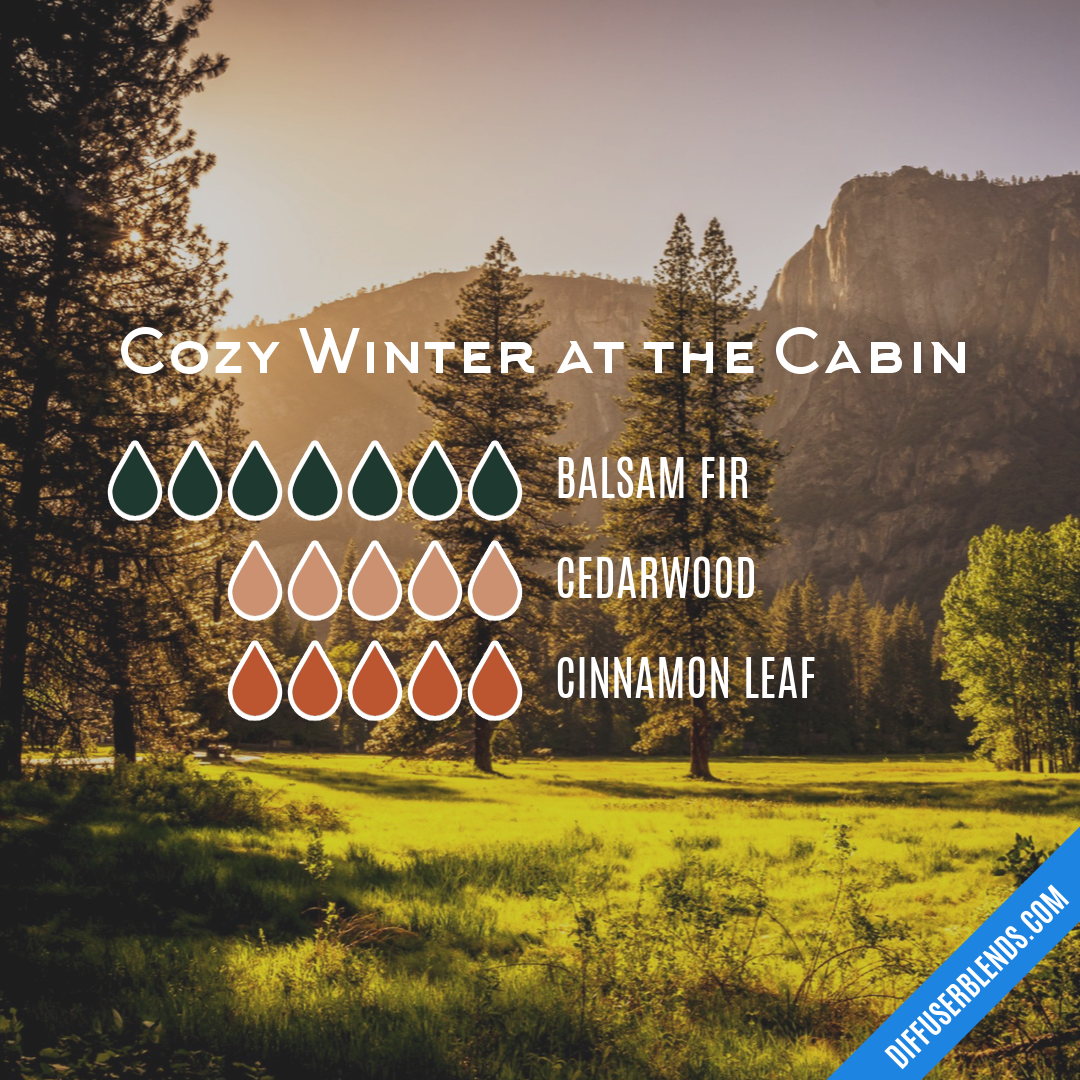Cozy Winter at the Cabin | DiffuserBlends.com