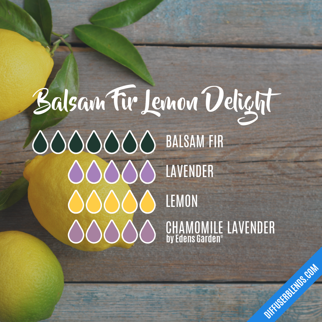 Balsam Fir Lemon Delight | DiffuserBlends.com