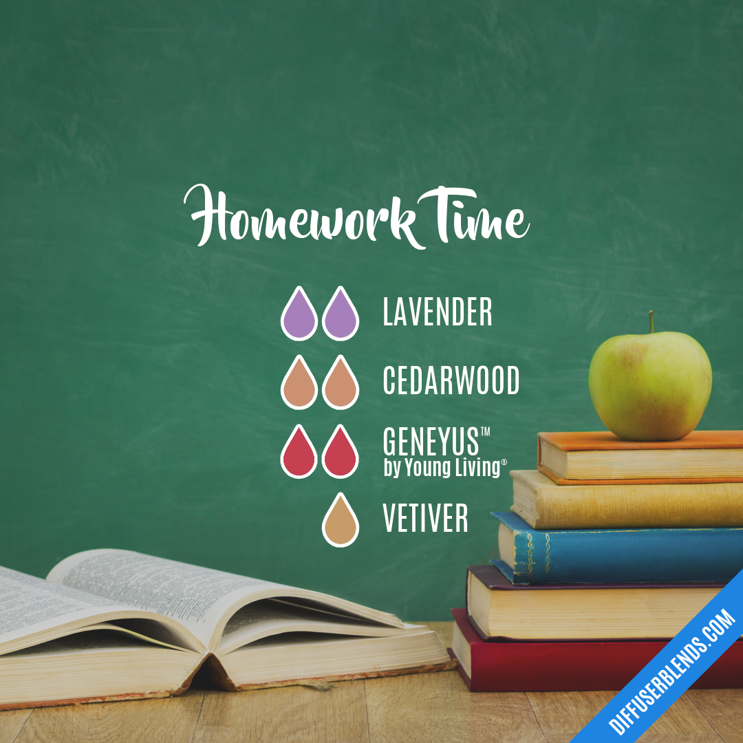 Homework Time | DiffuserBlends.com