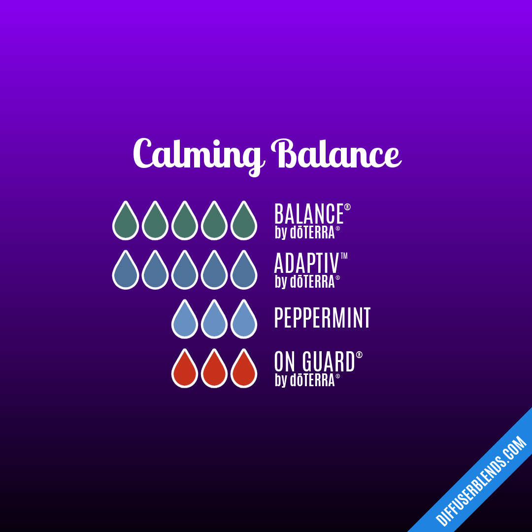 Calming Balance | DiffuserBlends.com