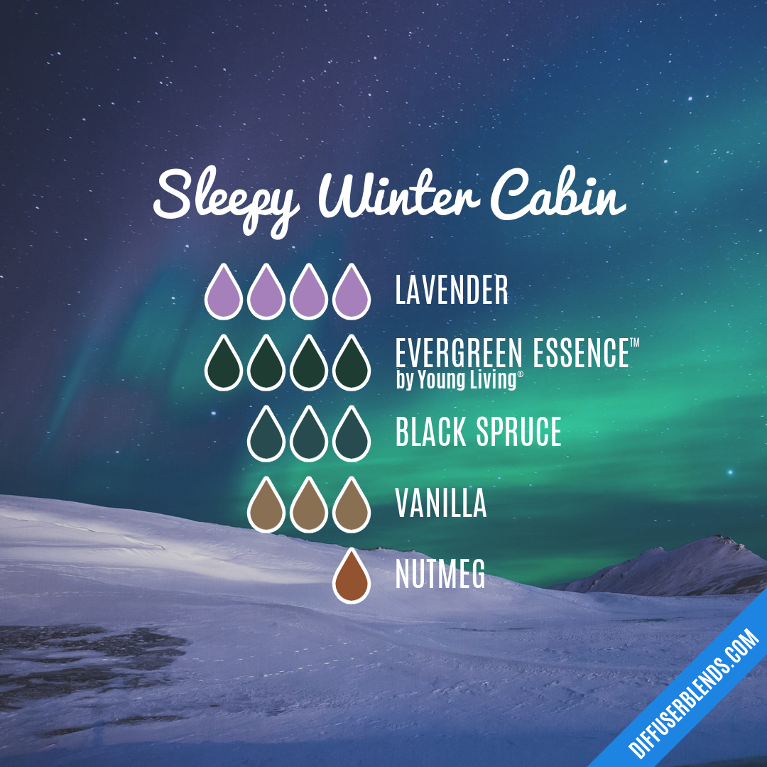 Sleepy Winter Cabin | DiffuserBlends.com