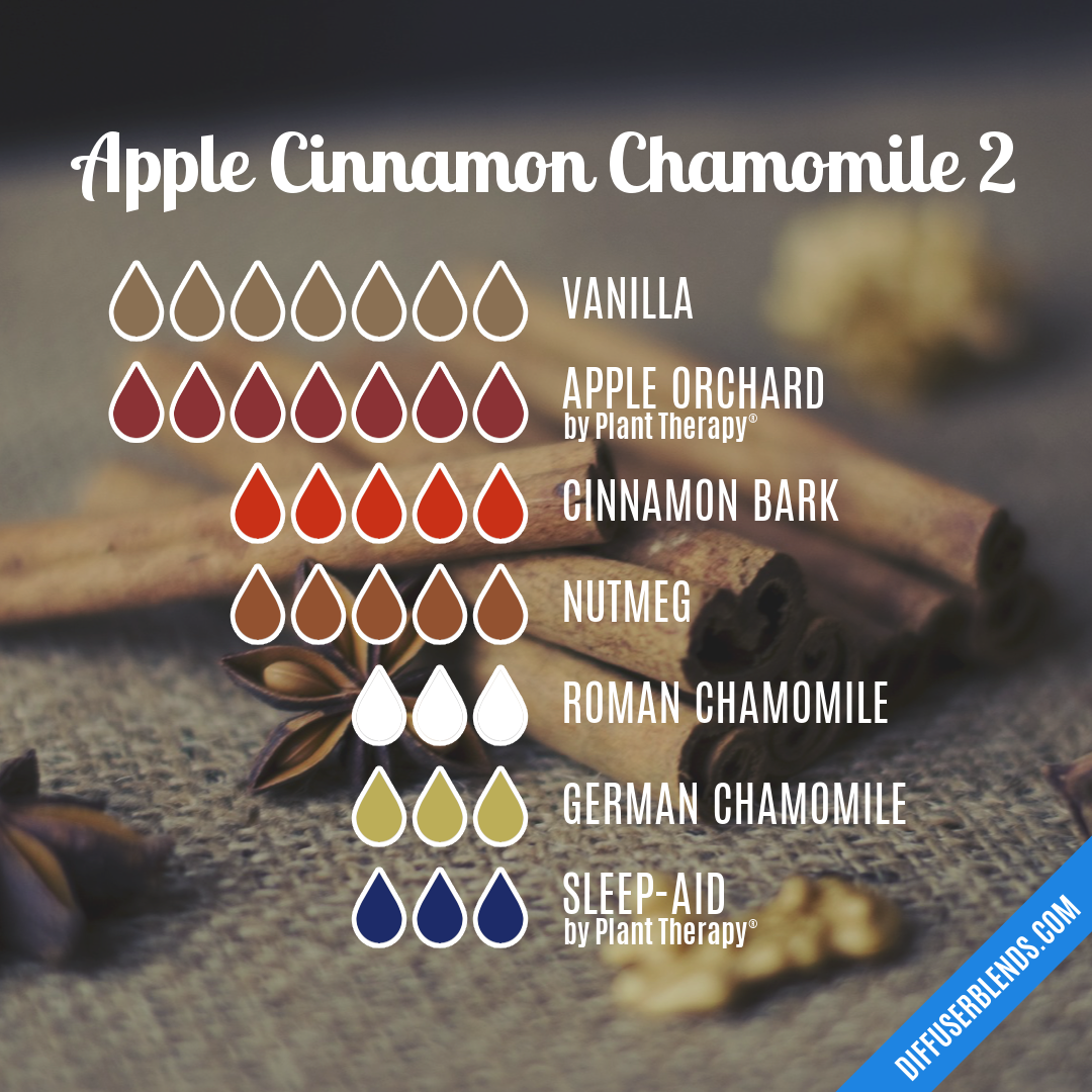 Apple Cinnamon Chamomile 2 | DiffuserBlends.com