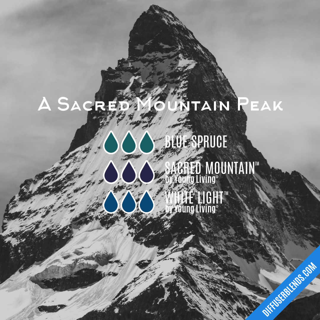 A Sacred Mountain Peak | DiffuserBlends.com