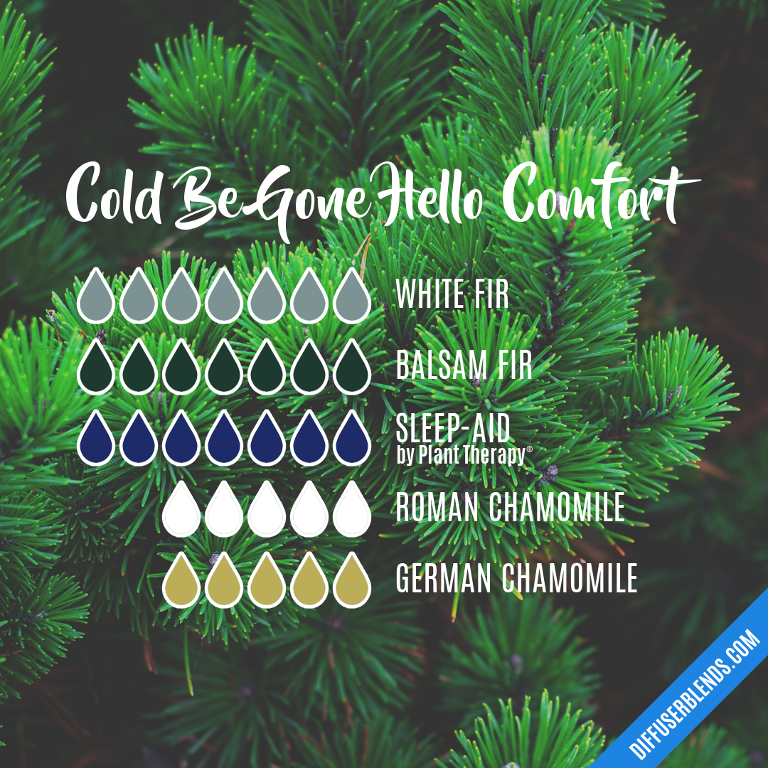 Cold Be Gone Hello Comfort | DiffuserBlends.com