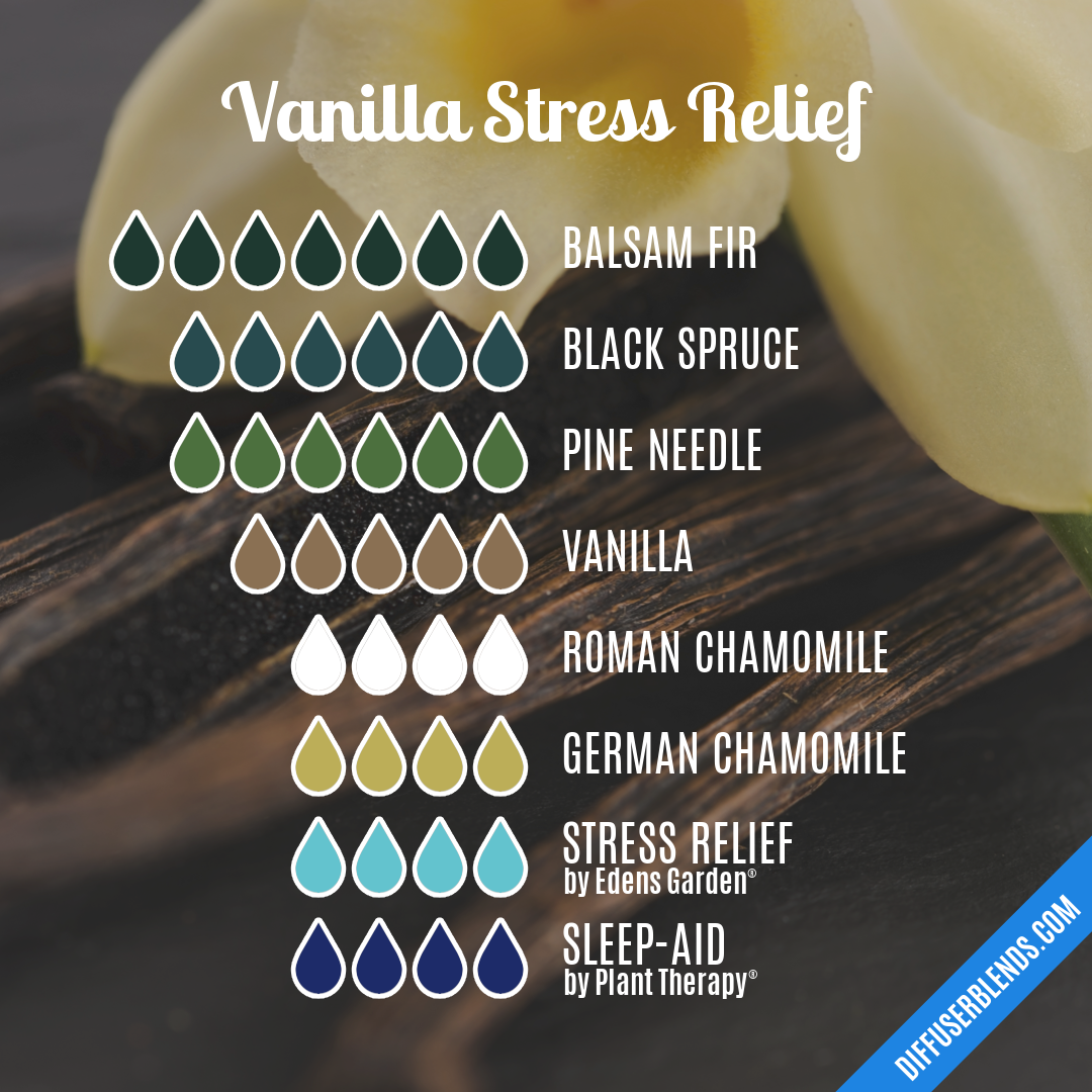 Vanilla Stress Relief | DiffuserBlends.com