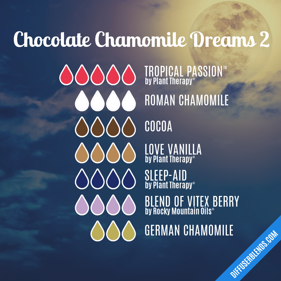 Chocolate Chamomile Dreams 2 | DiffuserBlends.com