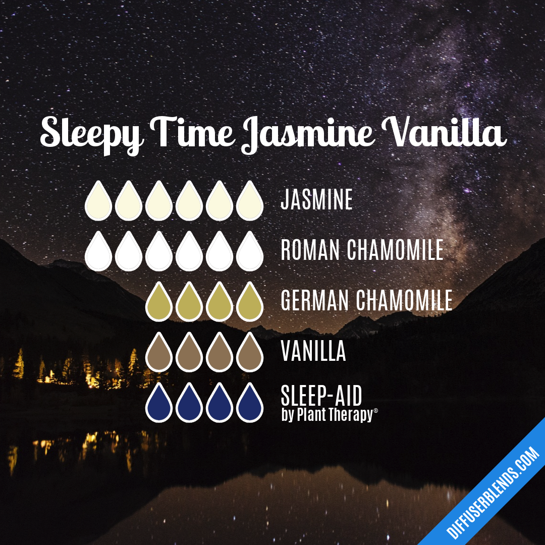 Sleepy Time Jasmine Vanilla | DiffuserBlends.com