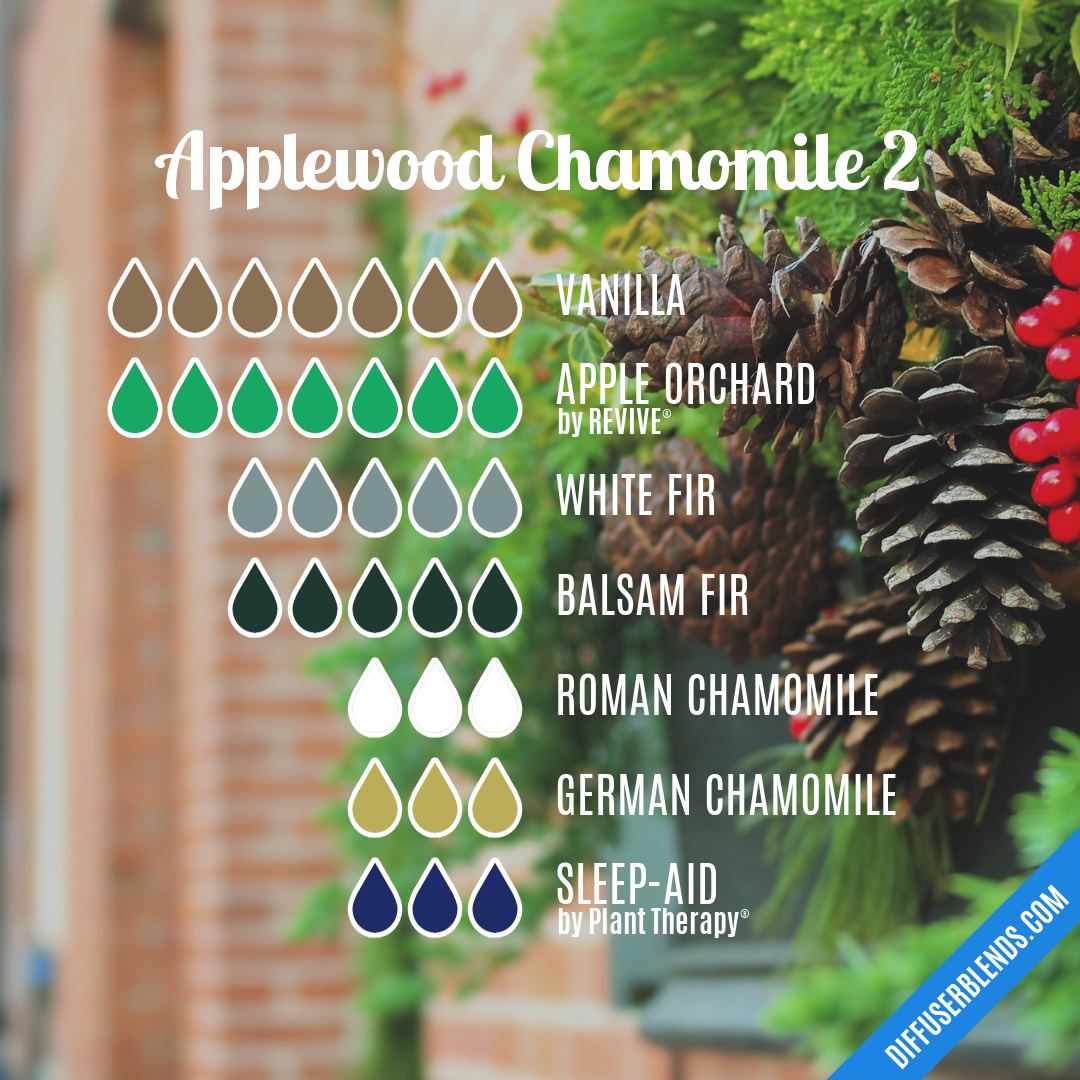 Applewood Chamomile 2 | DiffuserBlends.com
