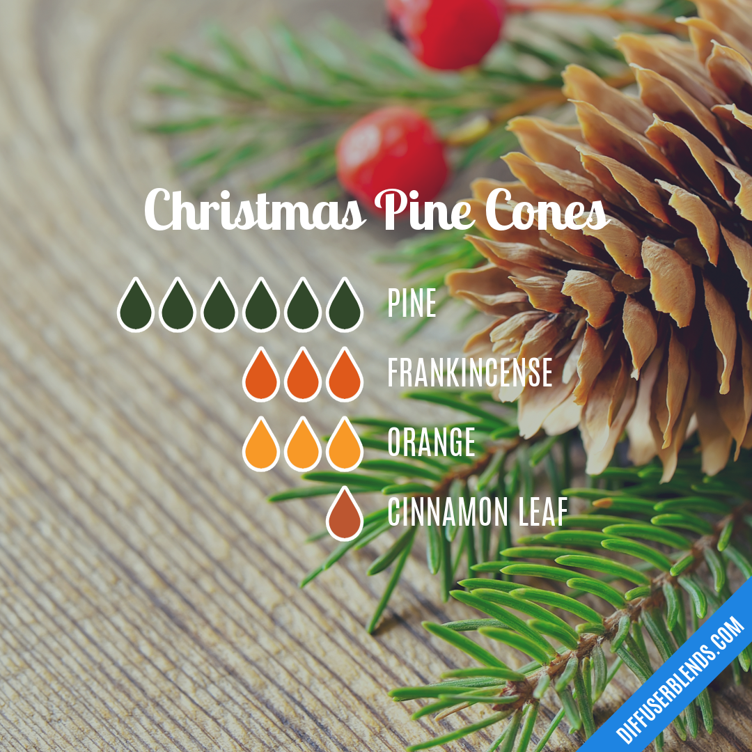 Christmas Pine Cones | DiffuserBlends.com