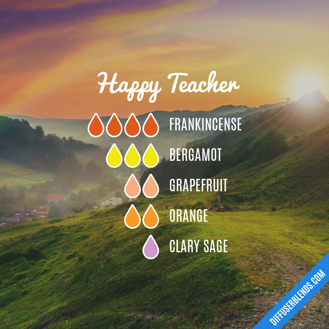 Happy Teacher | DiffuserBlends.com