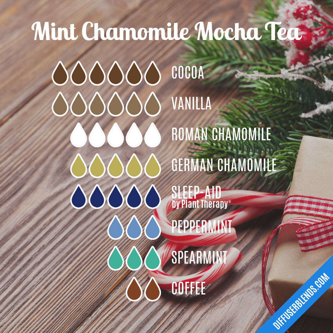 Mint Chamomile Mocha Tea | DiffuserBlends.com