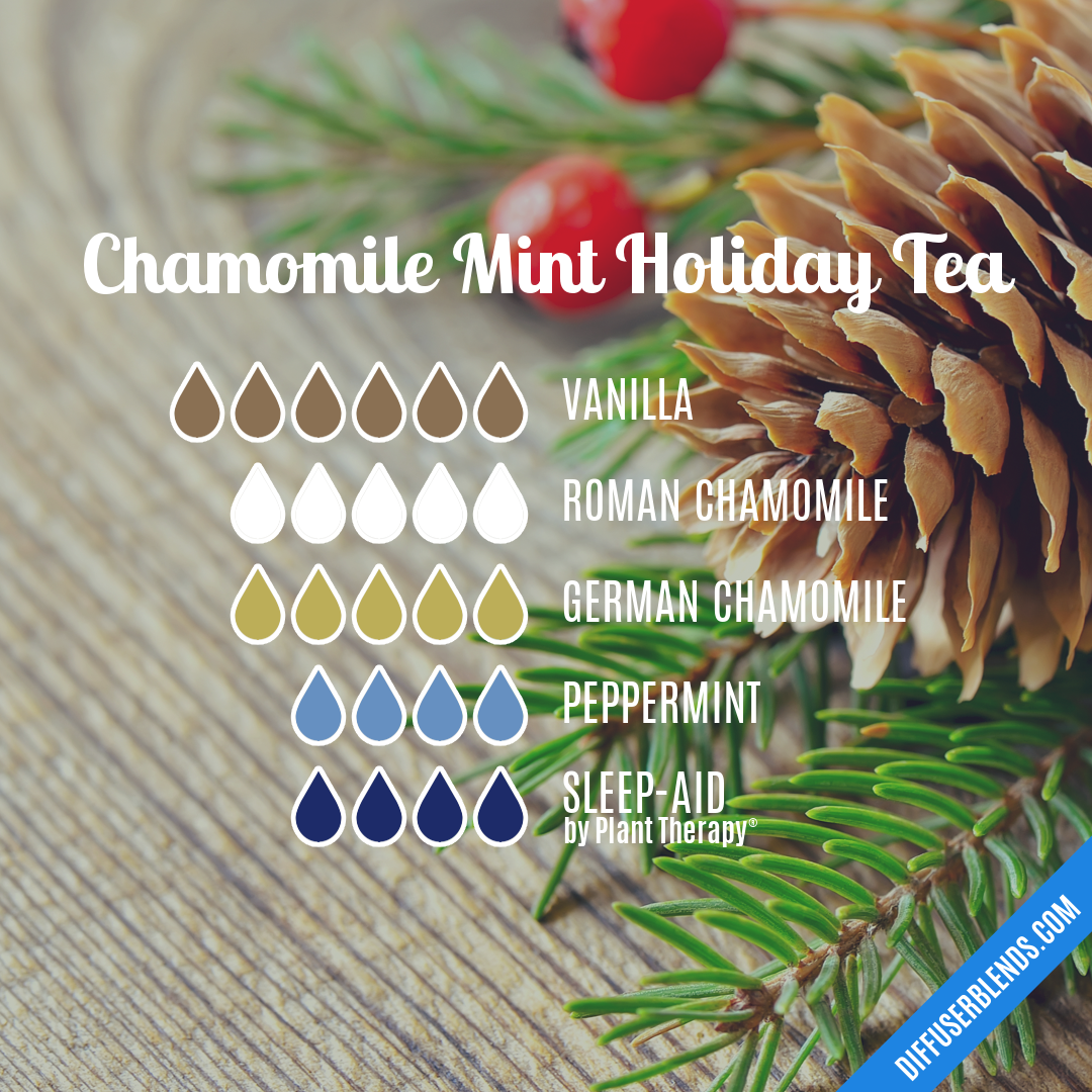 Chamomile Mint Holiday Tea | DiffuserBlends.com