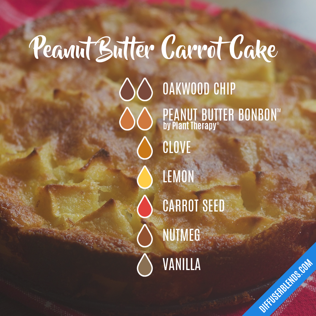 Peanut Butter Carrot Cake | DiffuserBlends.com