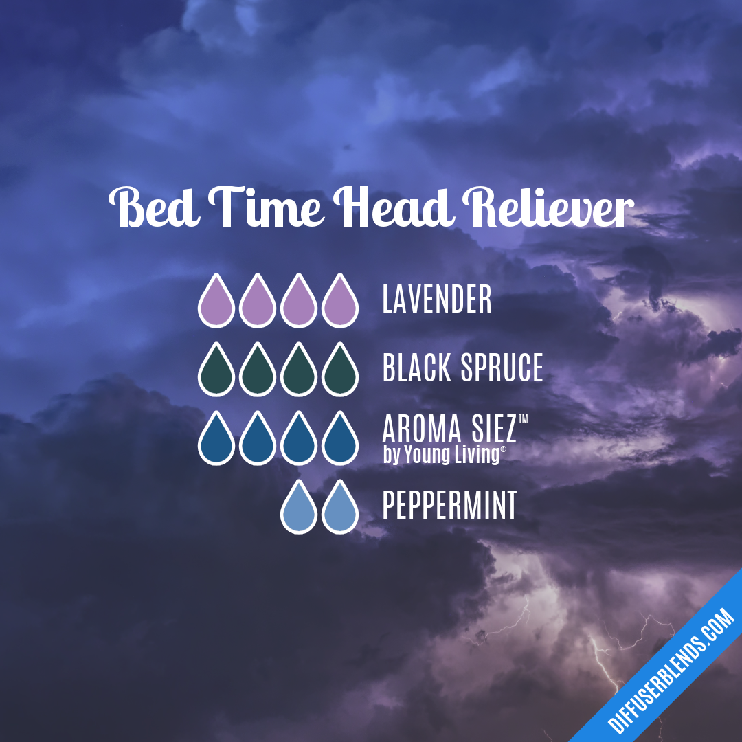 Bed Time Head Reliever | DiffuserBlends.com