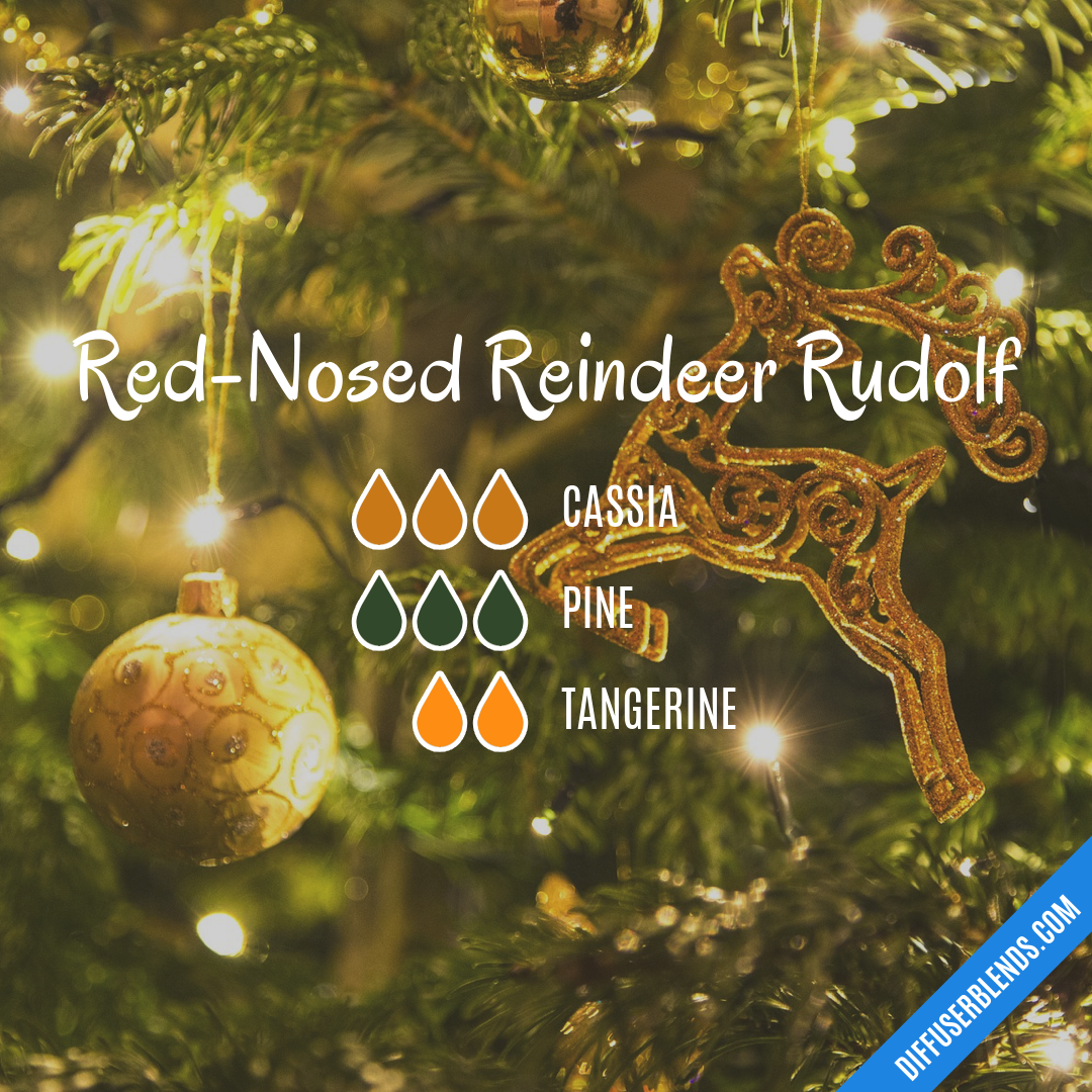 Red-Nosed Reindeer Rudolf | DiffuserBlends.com