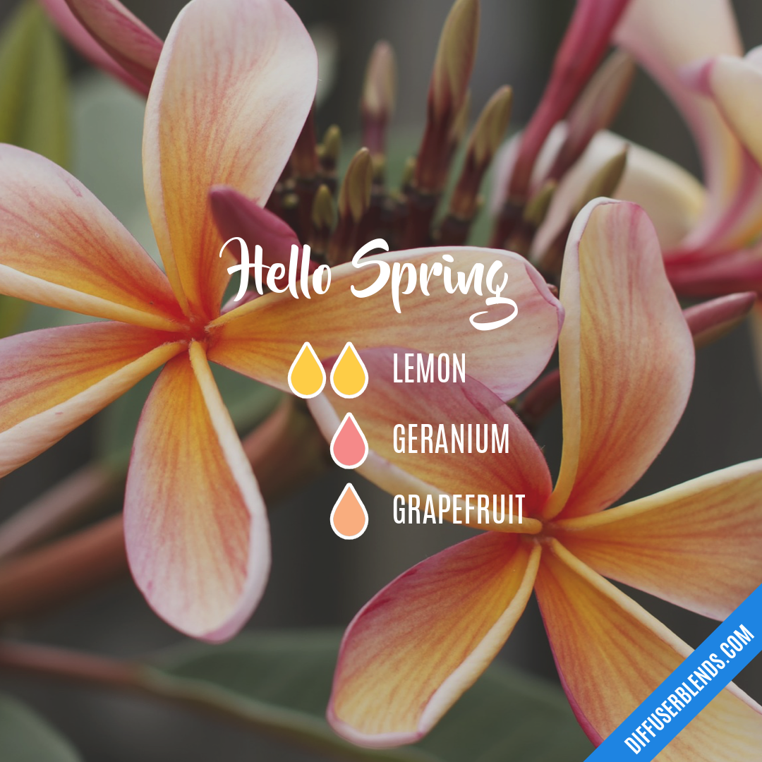 Hello Spring | DiffuserBlends.com