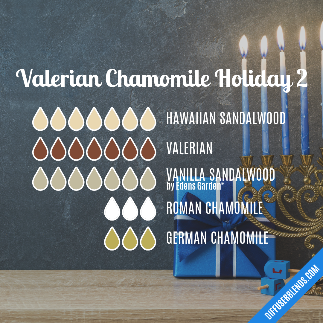 Valerian Chamomile Holiday 2 | DiffuserBlends.com