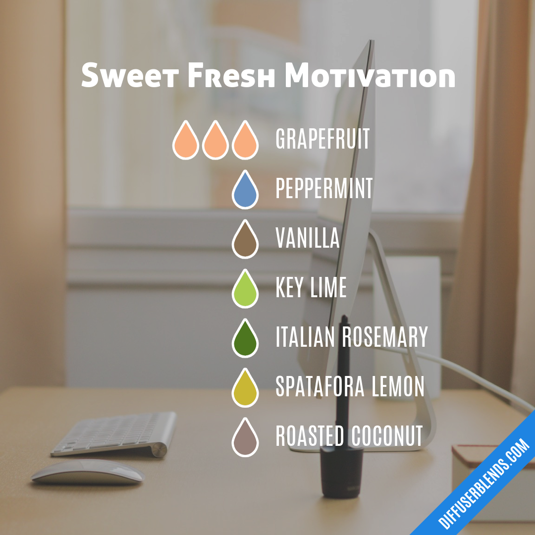 Sweet Fresh Motivation | DiffuserBlends.com