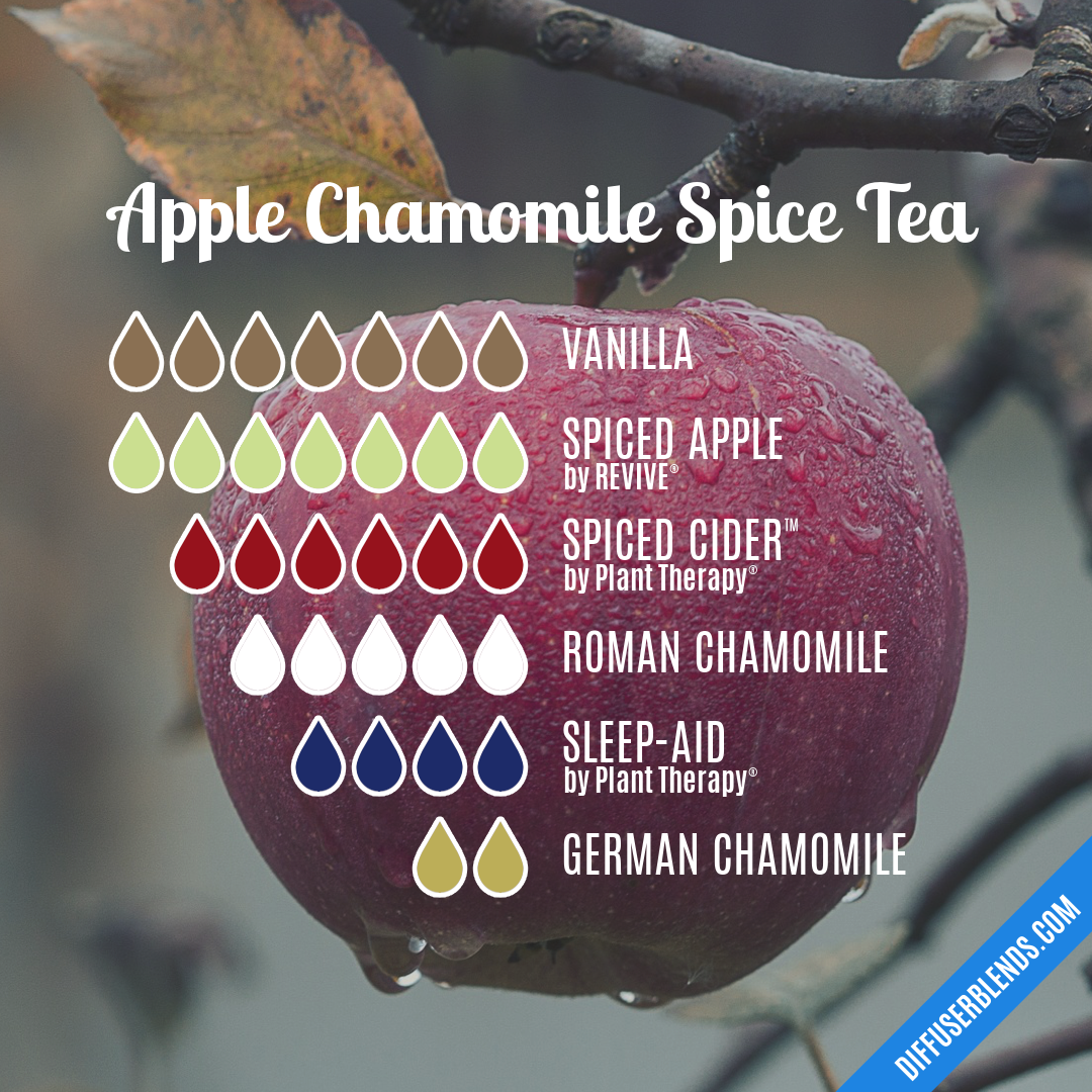 Apple Chamomile Spice Tea | DiffuserBlends.com