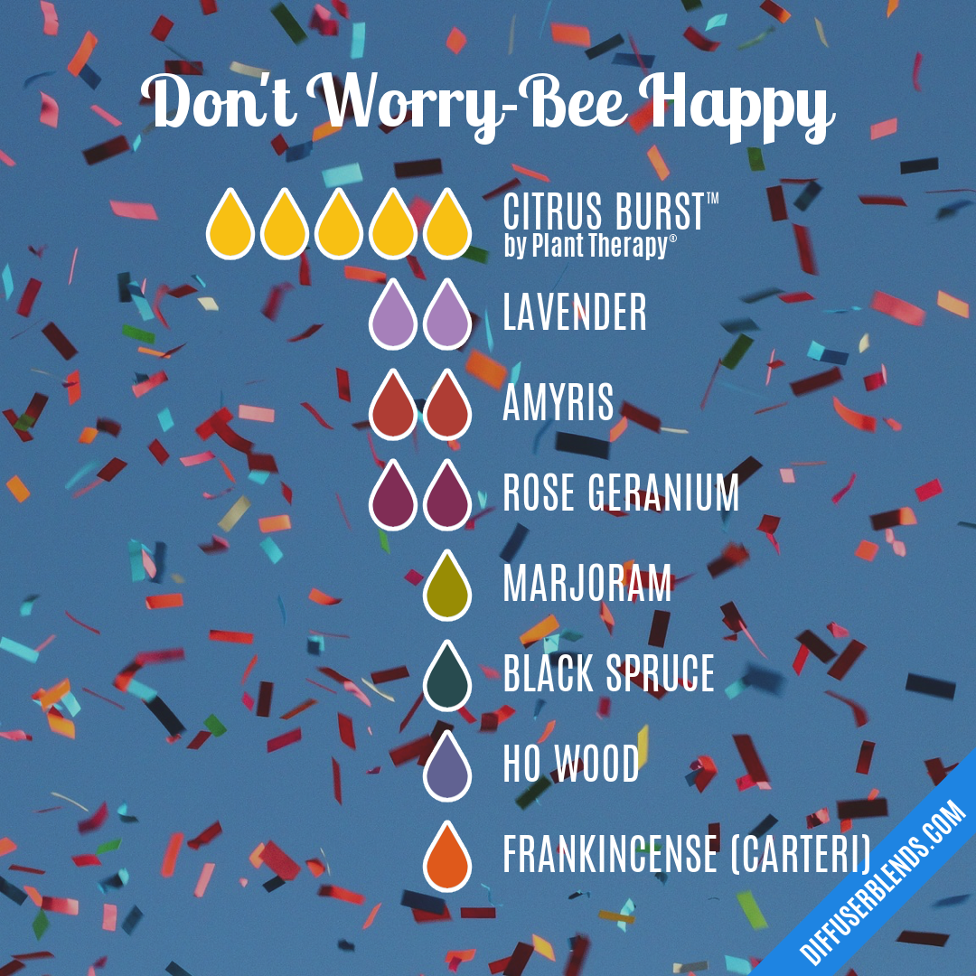 Don't Worry-Bee Happy | DiffuserBlends.com