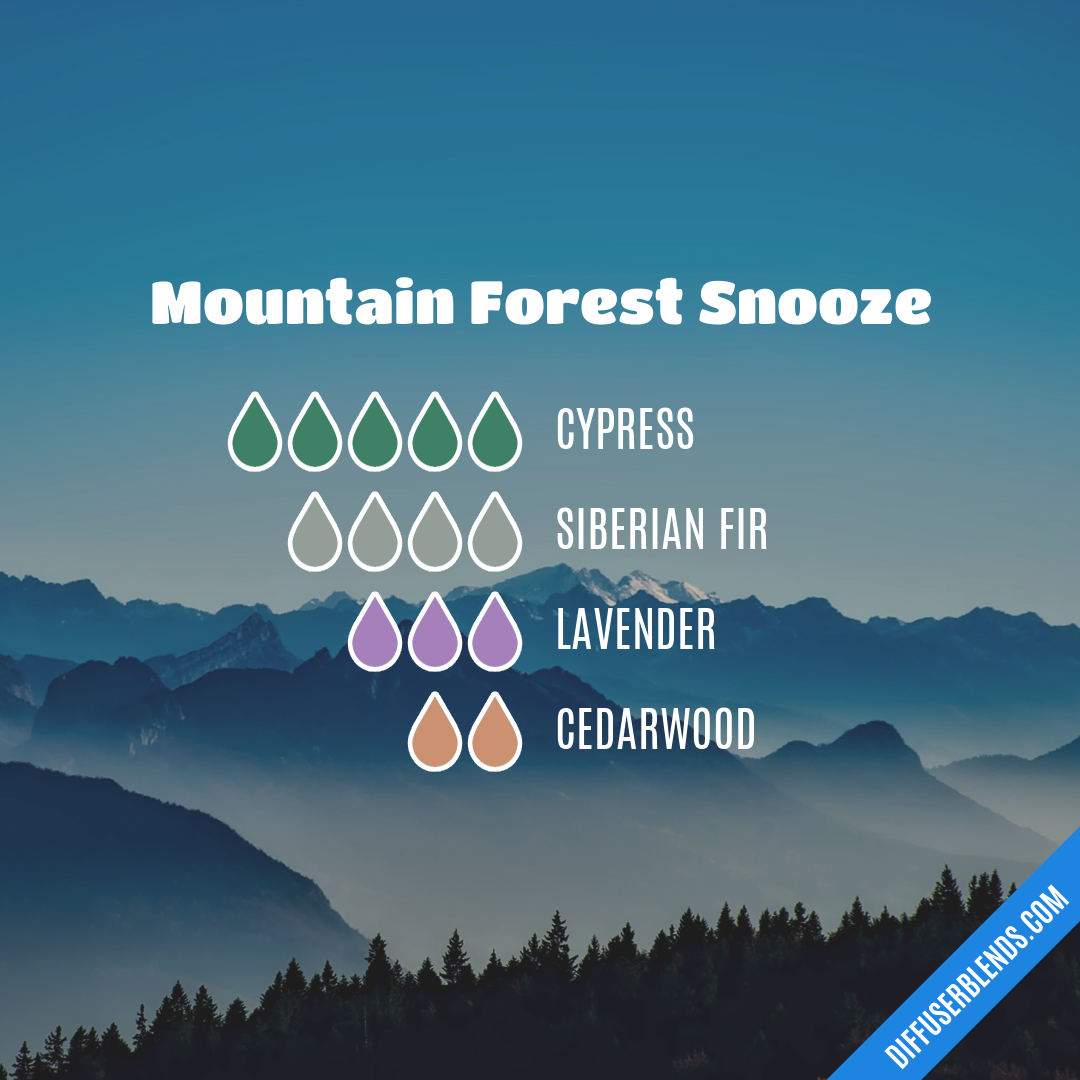 Mountain Forest Snooze | DiffuserBlends.com
