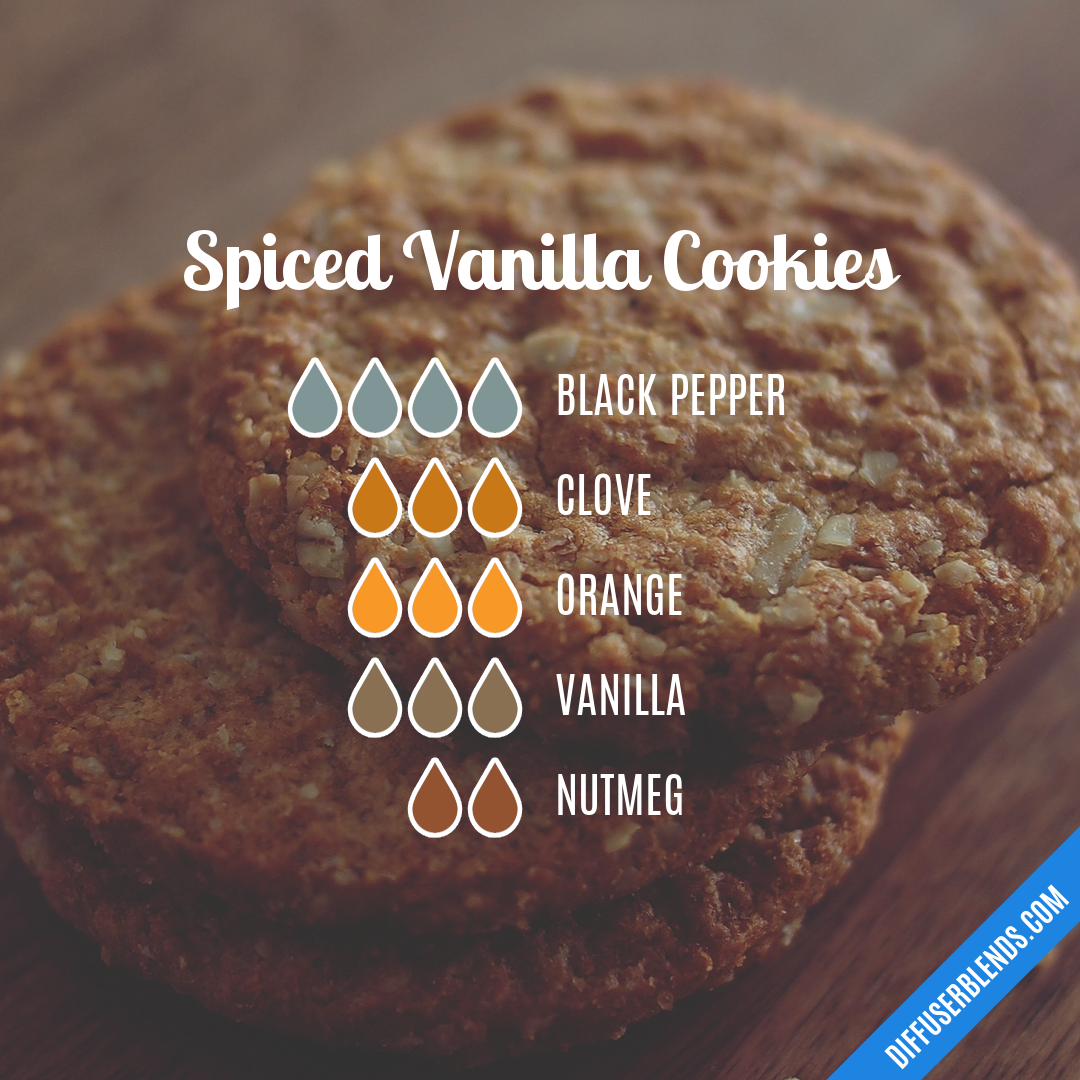 Spiced Vanilla Cookies | DiffuserBlends.com