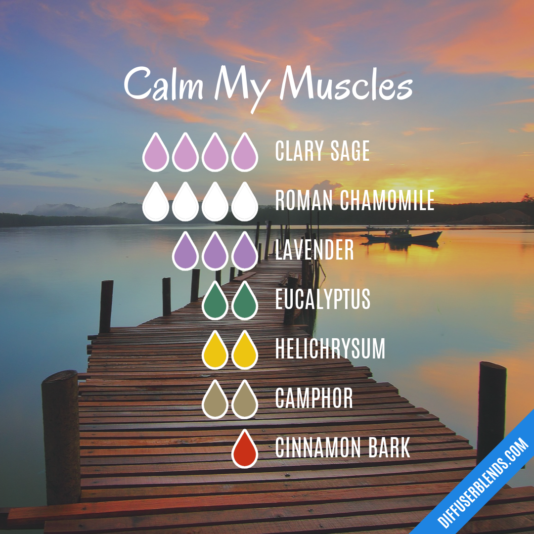 Calm My Muscles | DiffuserBlends.com
