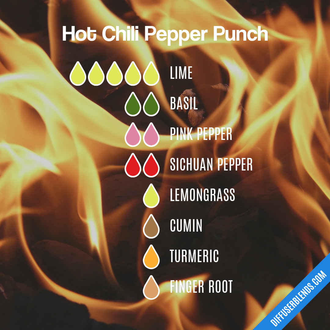 Hot Chili Pepper Punch | DiffuserBlends.com