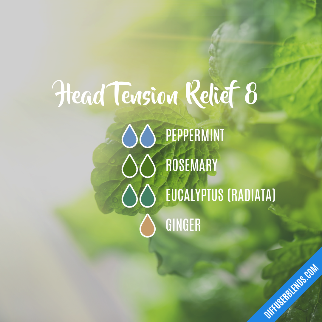 Head Tension Relief 8 | DiffuserBlends.com