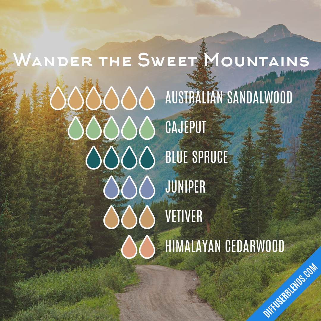 Wander the Sweet Mountains | DiffuserBlends.com