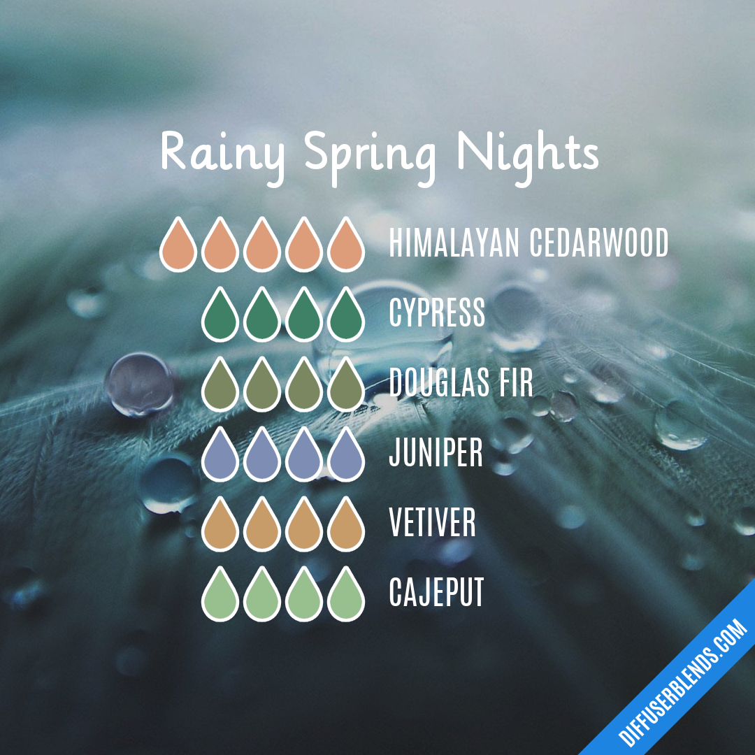 Rainy Spring Nights | DiffuserBlends.com