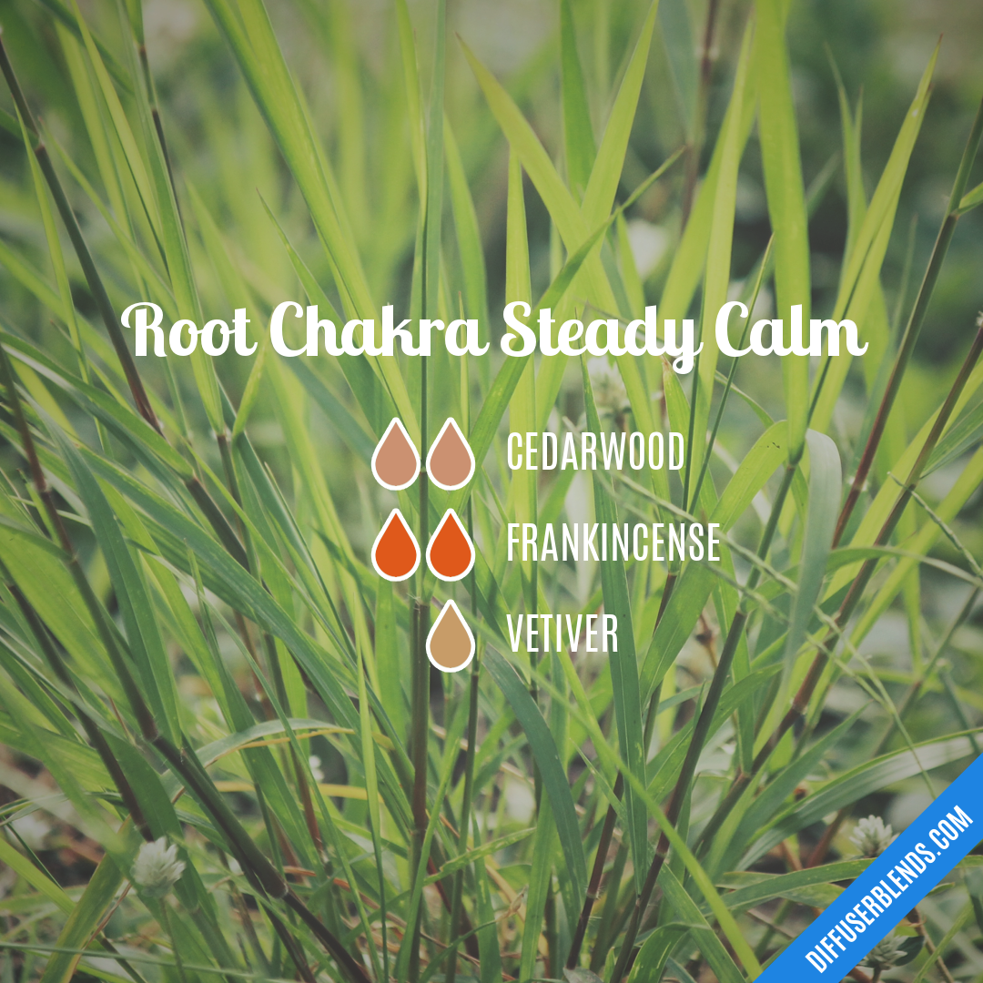 Root Chakra Steady Calm | DiffuserBlends.com