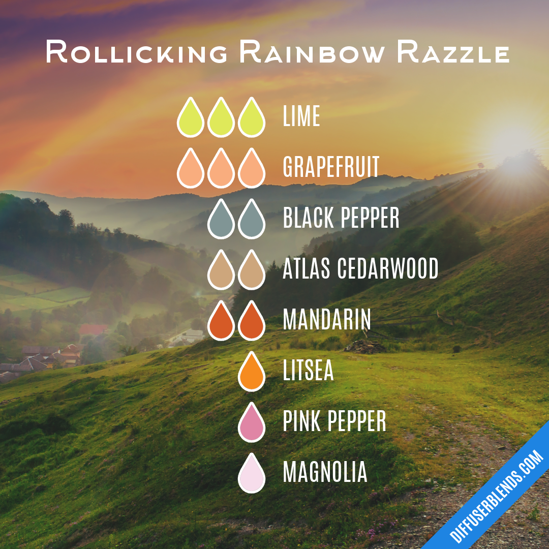 Rollicking Rainbow Razzle | DiffuserBlends.com